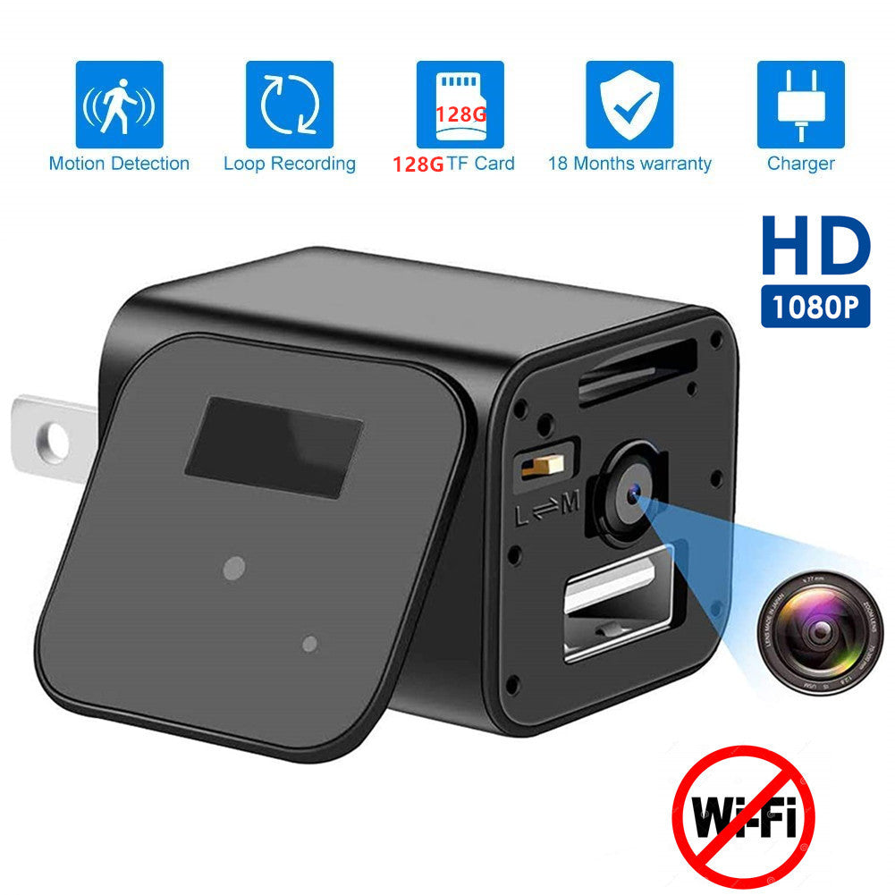 HD 1080P Spy Hidden Camera USB Charger Camera - Premium Pack Mini Spy ...